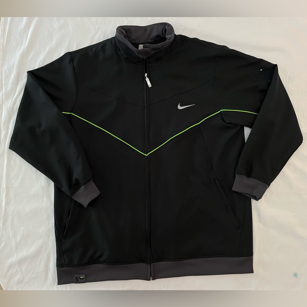 Y2k Retro Nike Air Force Full Zip Up Track Jacket | X… - Gem